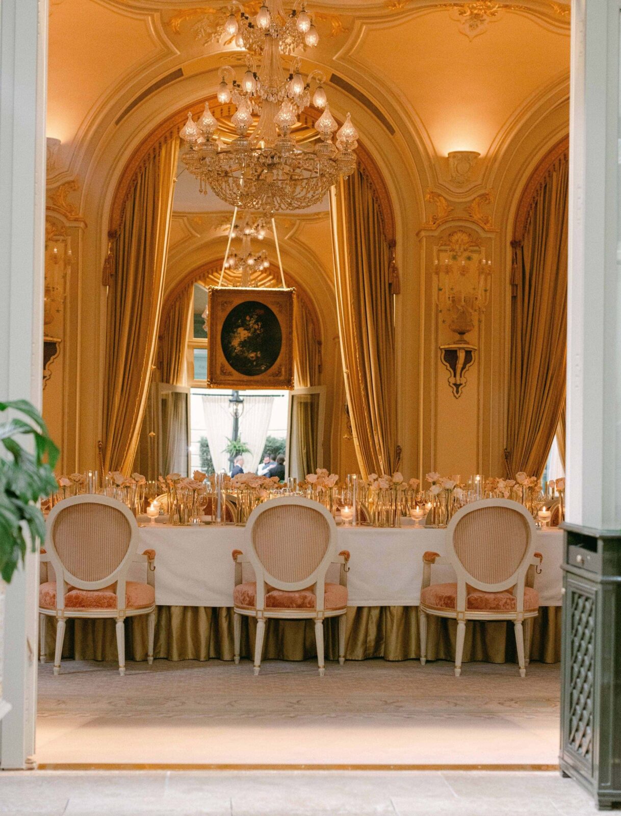 Chic & timeless rehearsal dinner at iconic Ritz, Paris