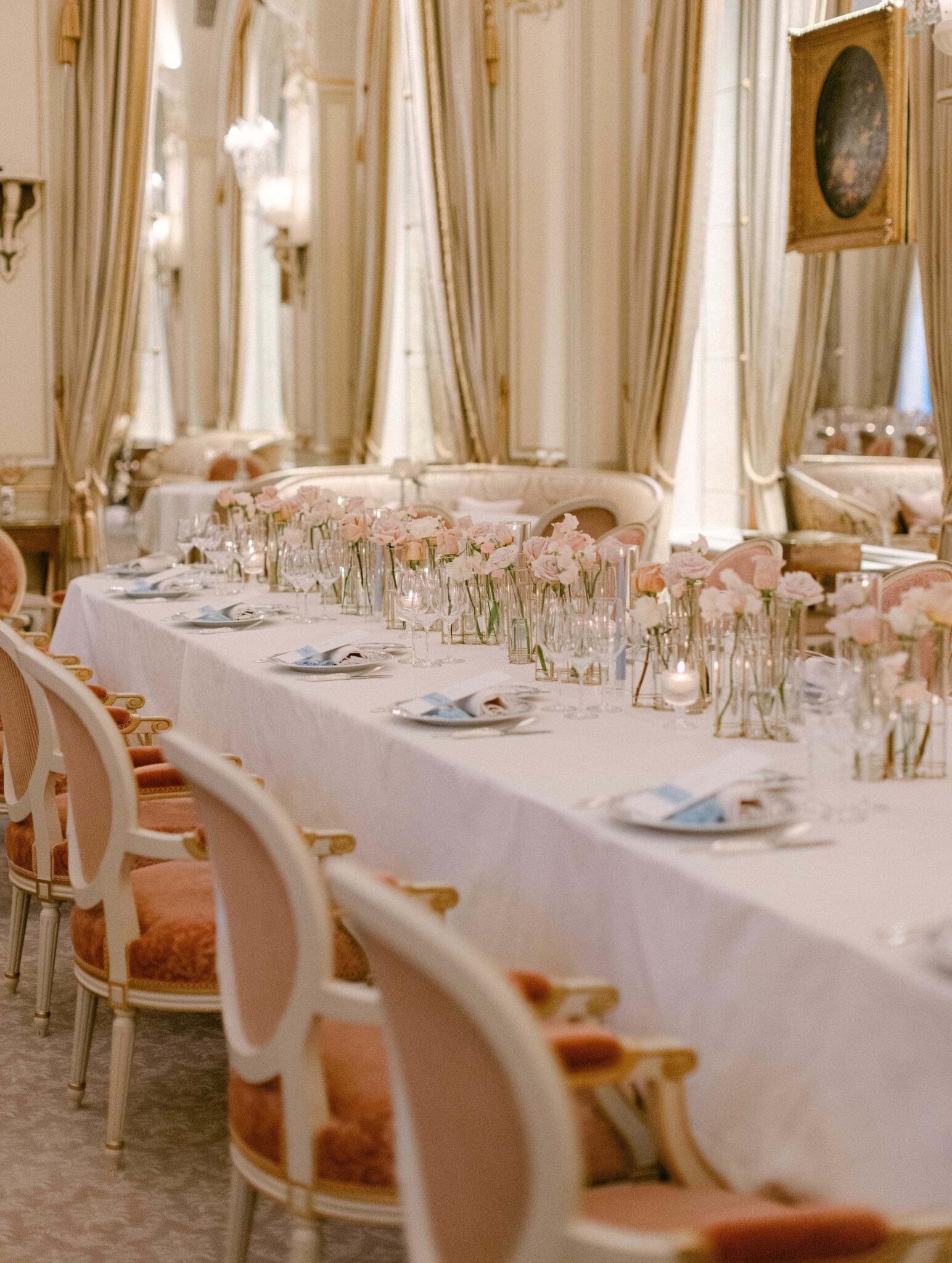 Chic & timeless rehearsal dinner at iconic Ritz, Paris