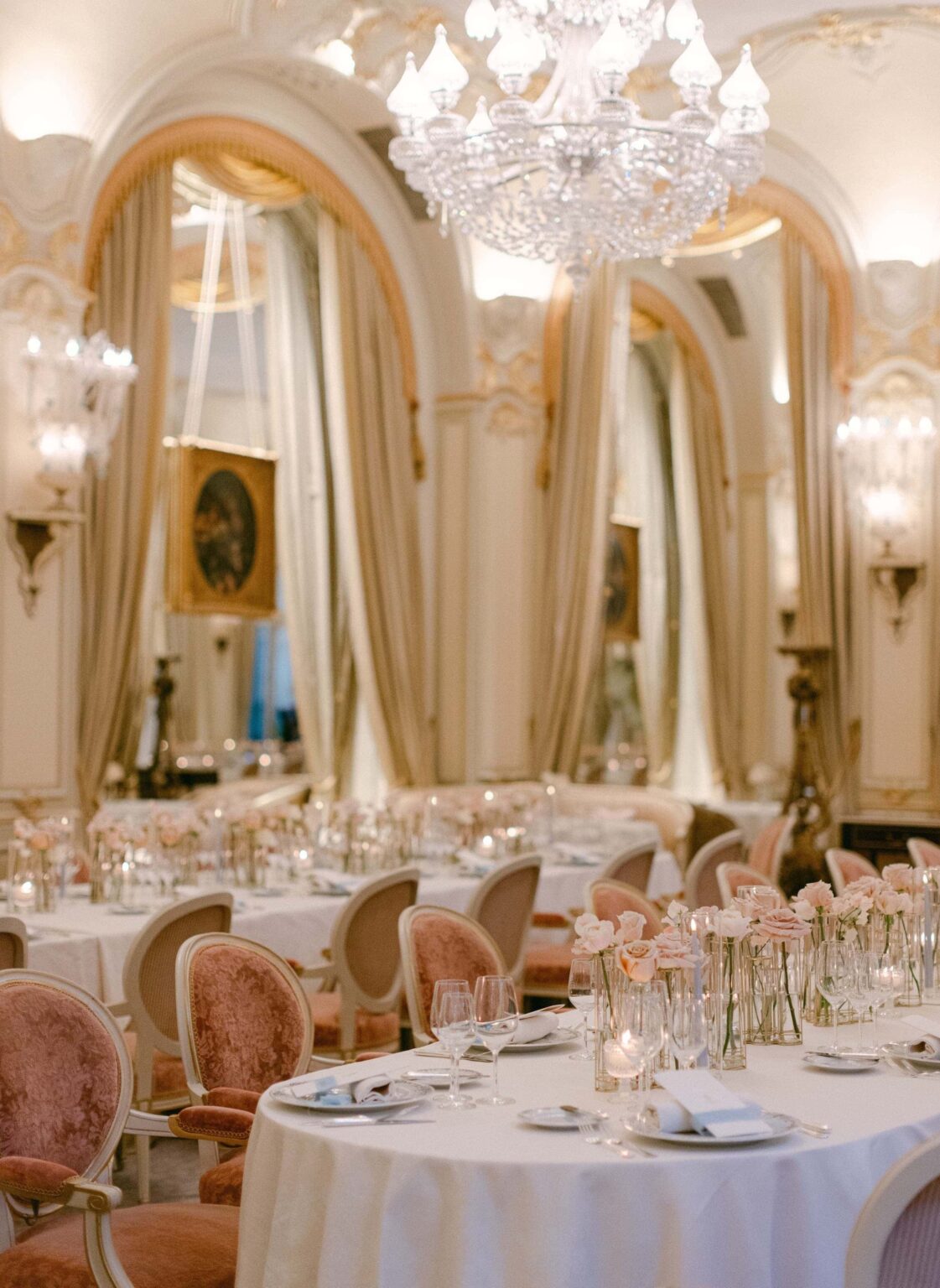 Chic & timeless rehearsal dinner at iconic Ritz, Paris